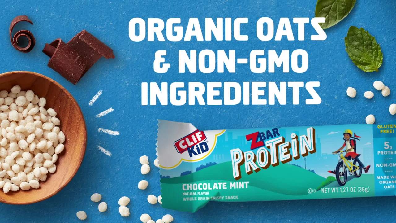 Zbar Protein - Chocolate Mint - Crispy Snack Bars - Made with Organic ...