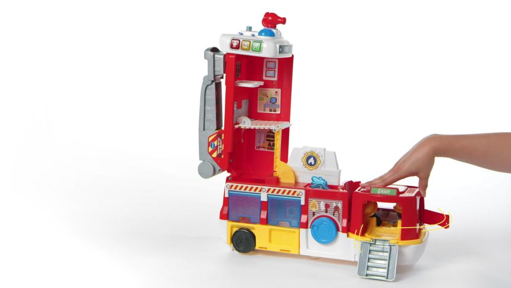 VTech Helping Heroes Fire Station Playset With Two Firefighters, Fire ...