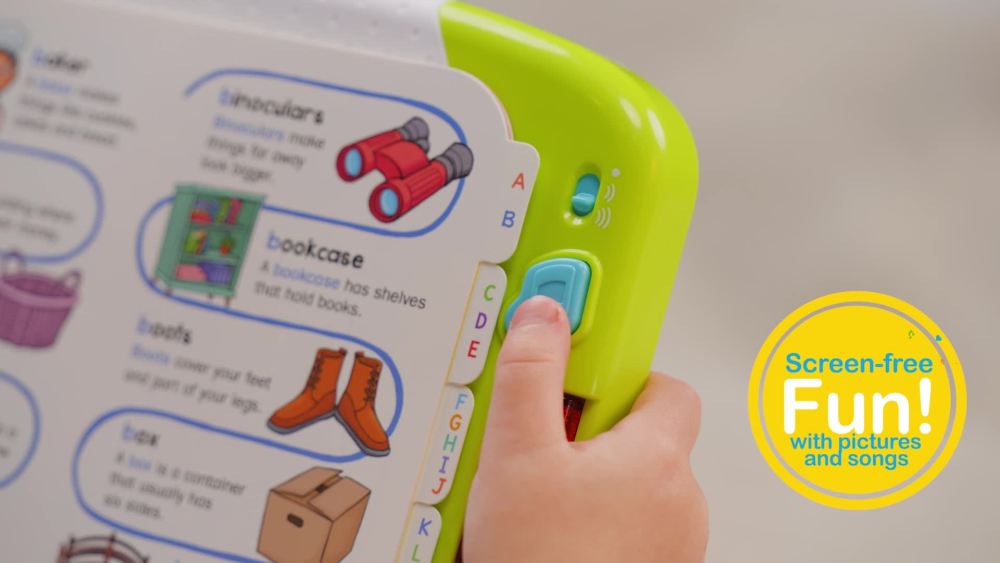 LeapFrog A to Z Learn With Me Dictionary, Preschool Interactive Book ...