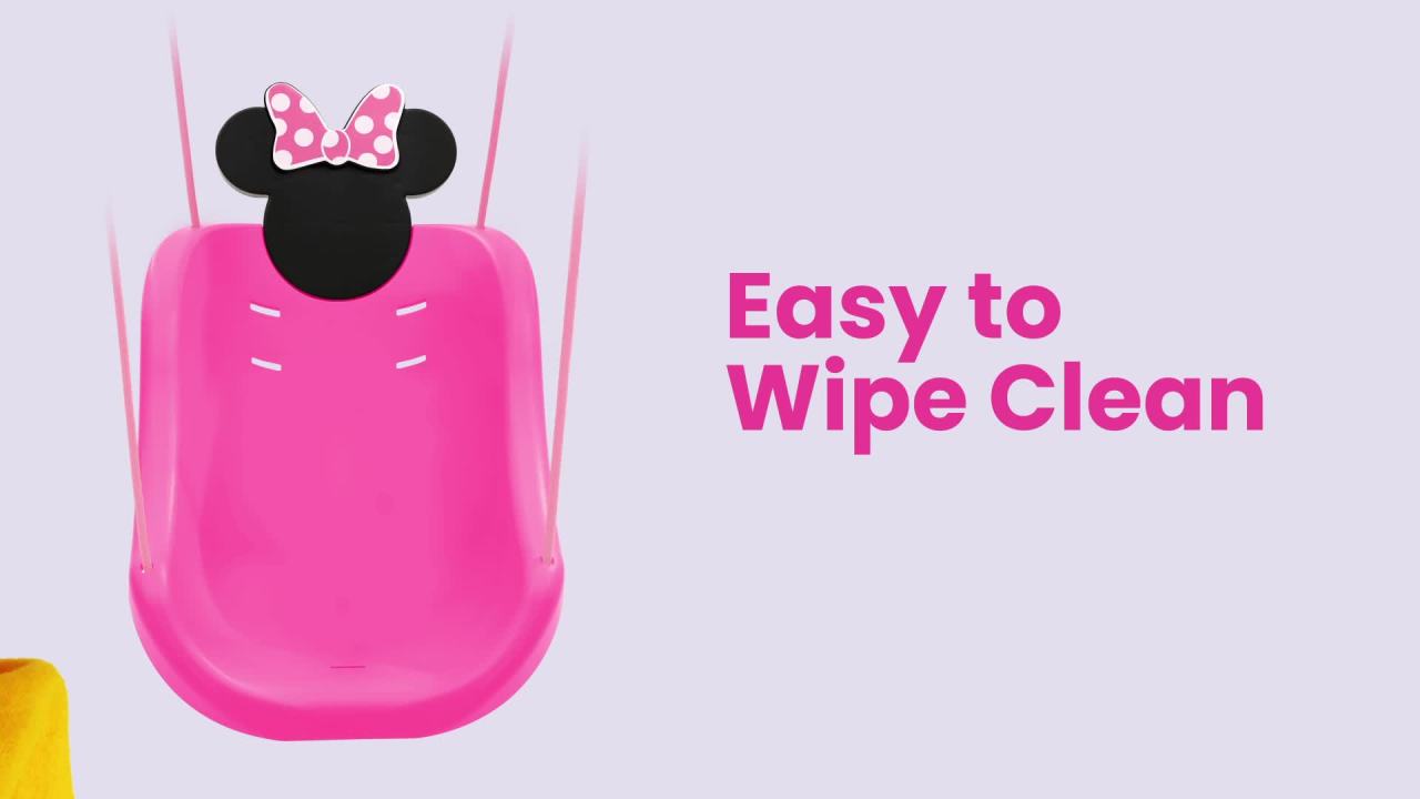 Disney Minnie Mouse 2-in-1 Outdoor Swing by Delta Children – for Babies ...