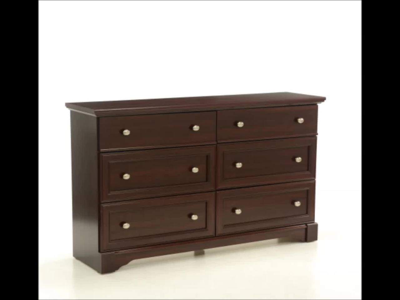 Sauder Palladia Dresser, Select Cherry Finish - Walmart.com