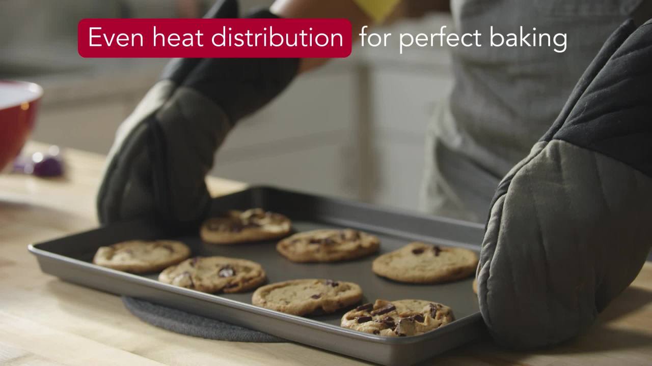 GoodCook Everyday Nonstick Steel 3pc Baking Sheet Set, 11" x 17", 15" x ...