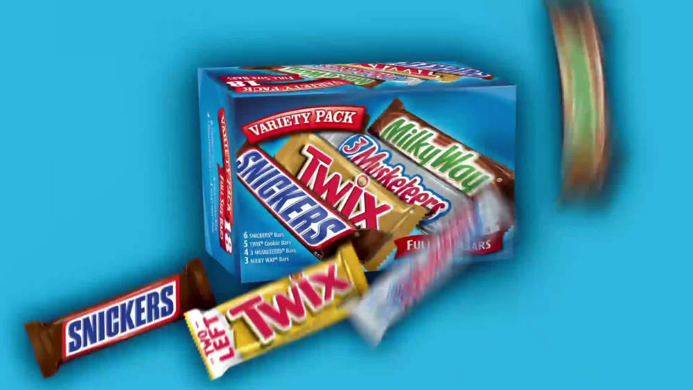 Snickers, Twix, Milky Way & More Assorted Milk Chocolate Candy Bars ...