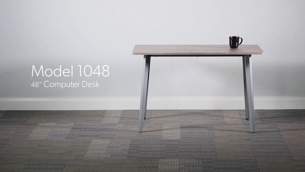 OFM 48" Computer Desk, in Maple (1048-SLV-MPL) - Walmart.com