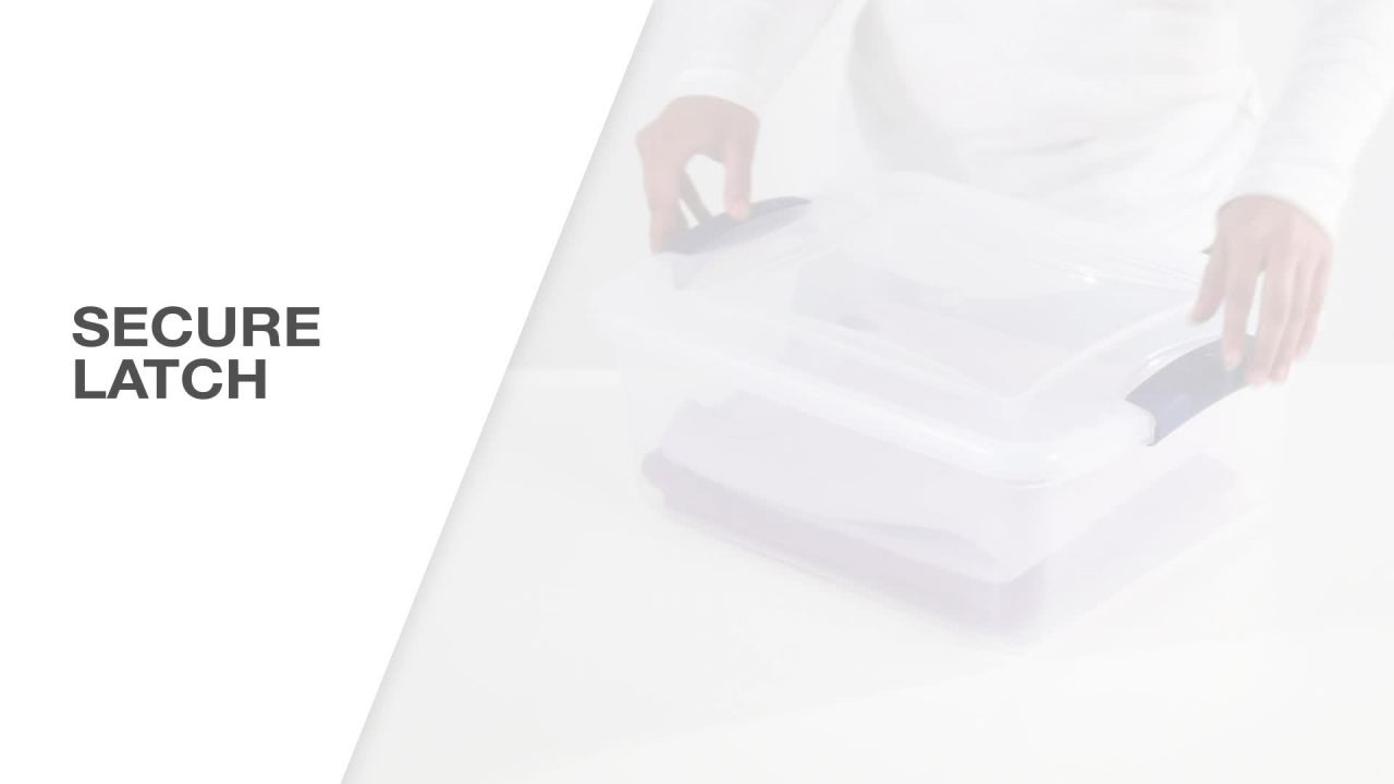 Sterilite 15 Qt Sealable Plastic Storage Containers Set of 10, Clear ...