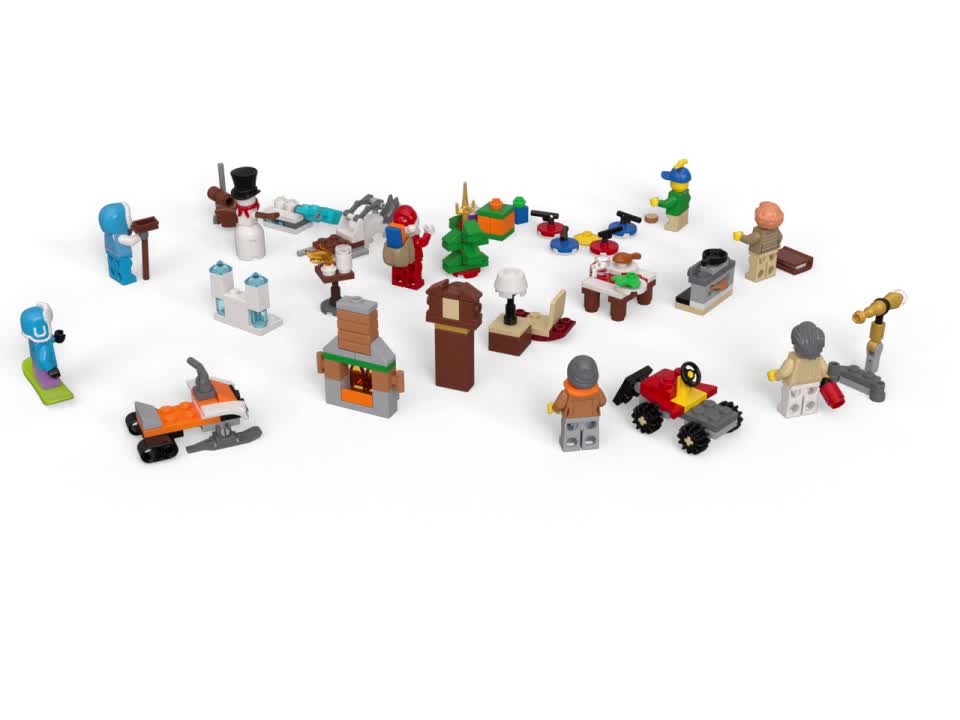 Lego 60235 City Advent Calendar Building Kit, New 2019 (234 Pieces ...