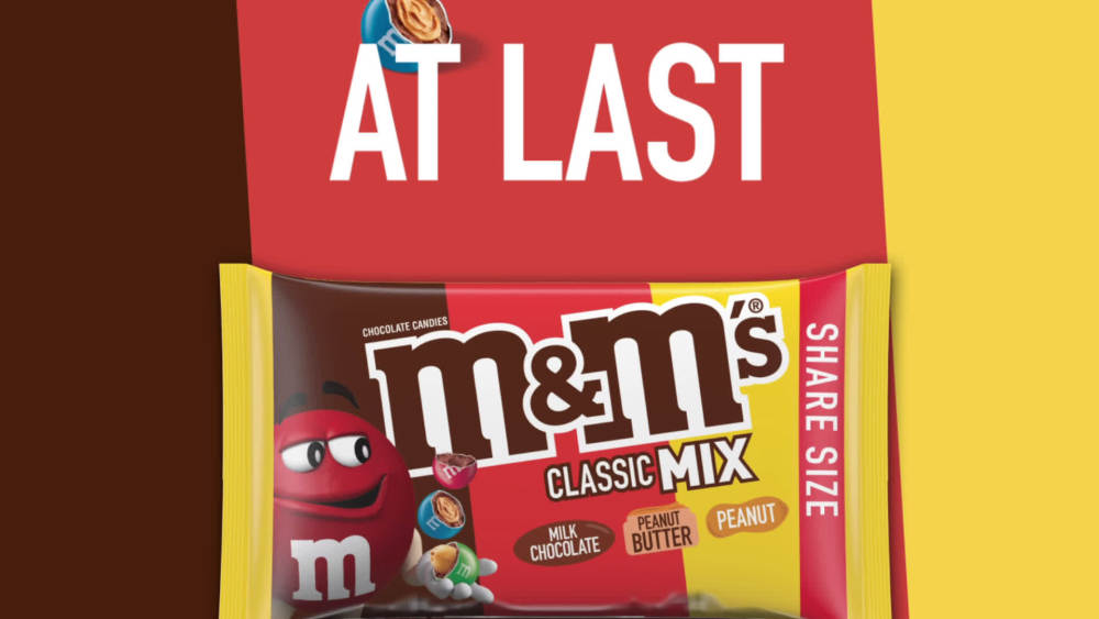M&M's Classic Mix Chocolate Candy, Share Size - 2.5 oz Bag - Walmart.com
