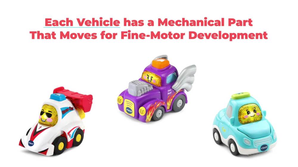 VTech® Go! Go! Smart Wheels® Racer Vehicle Pack Toy Vehicles - Walmart.com