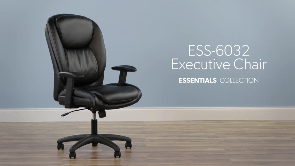 Essentials by OFM ESS-6032 High Back Executive Chair, Black - Walmart.com