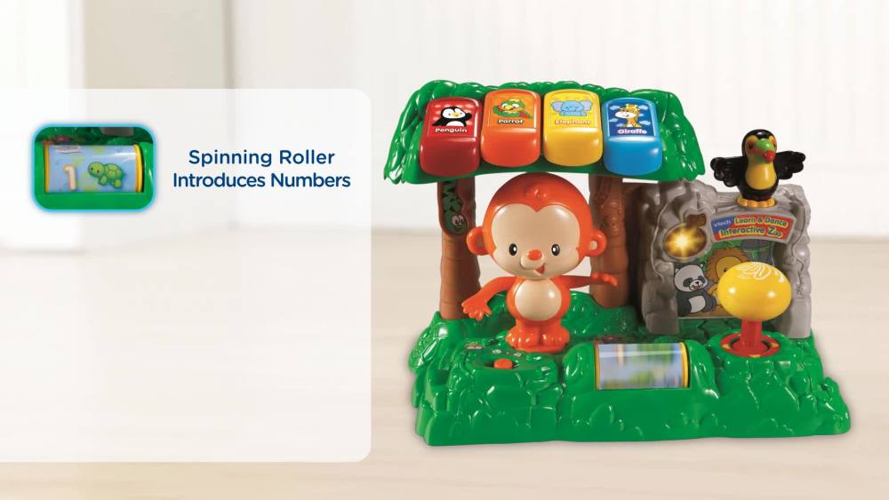 VTech Learn and Dance Interactive Zoo, Fun Teaching Toy for Toddlers ...