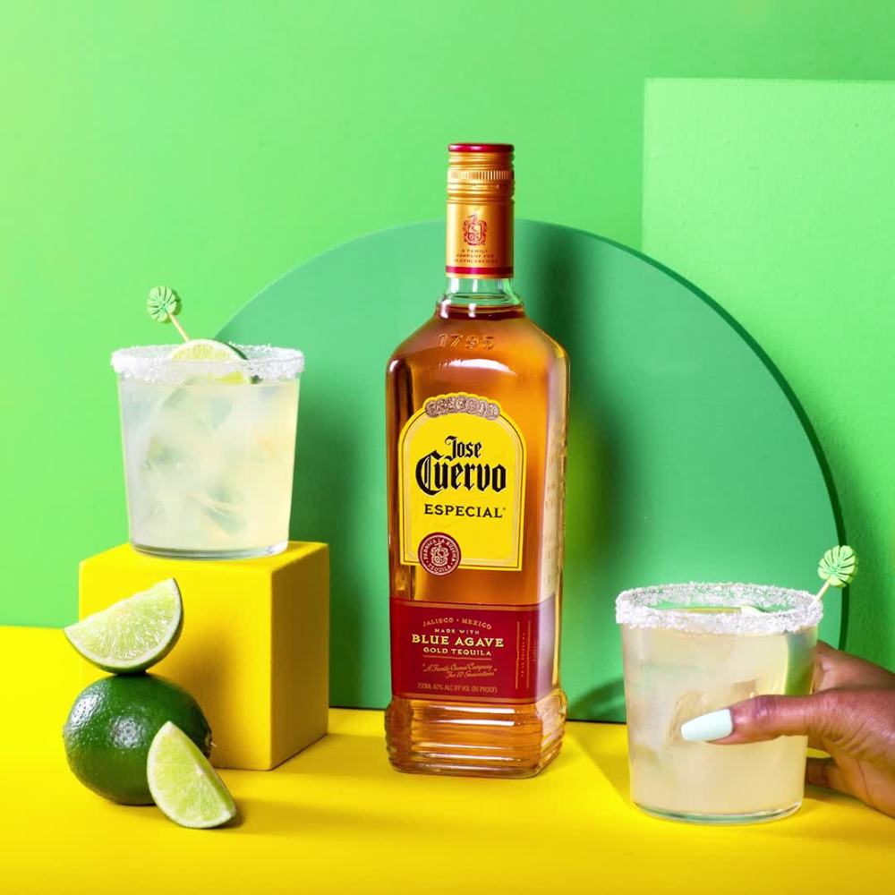 Jose Cuervo® Especial® Gold Tequila, 40% ABV, 80 Proof, 1 Count, 375 ml ...