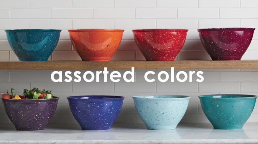 Rachael Ray Melamine Garbage Bowl, Sea Salt Gray - Walmart.com