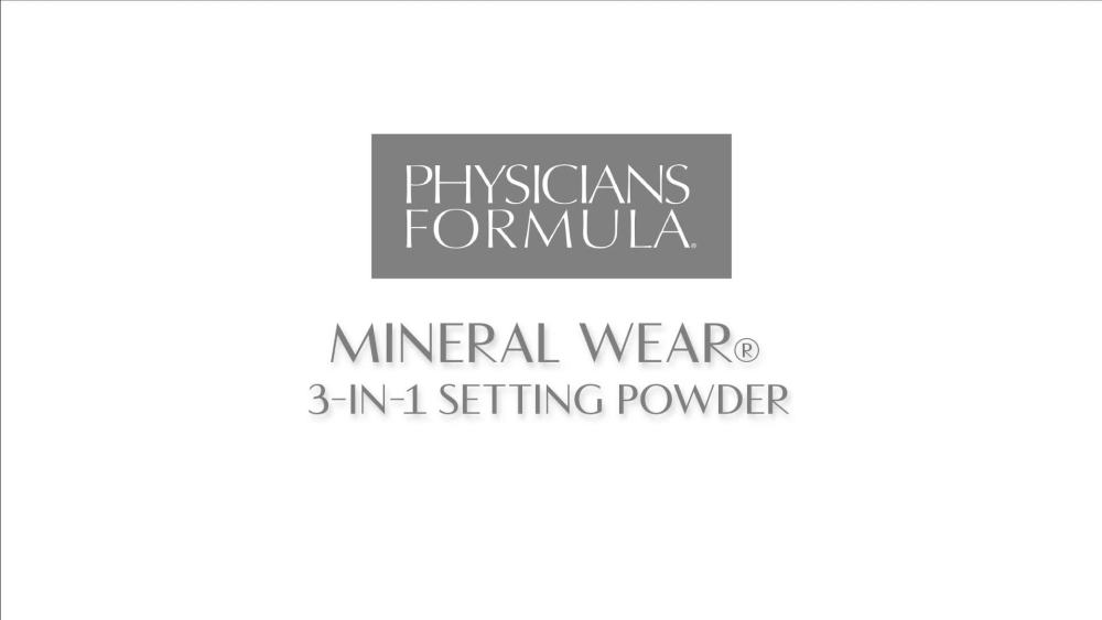 Physicians Formula Mineral Wear 3-in-1 Setting Powder, Set/ Bright ...