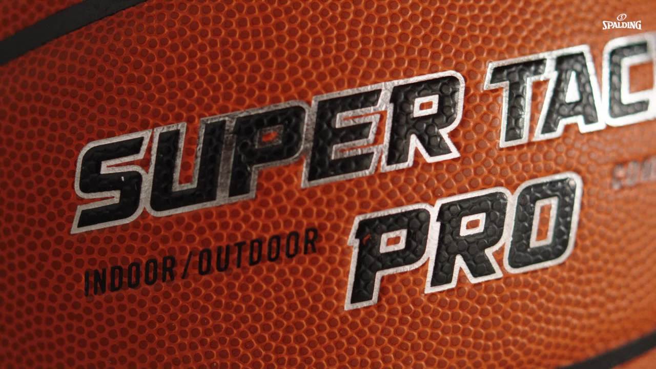 Spalding Super Tack Pro Indoor and Outdoor Basketball, 29.5 In ...