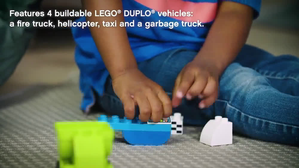 LEGO DUPLO My First Car Creations 10886 - Walmart.com