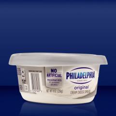 Philadelphia Original Cream Cheese Spread, 8 oz Tub - Walmart.com