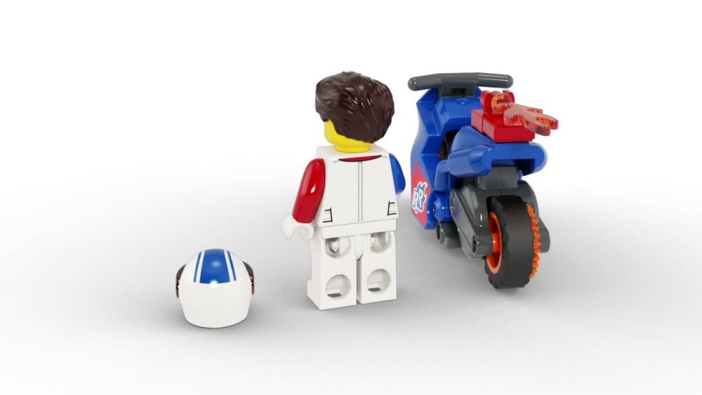 LEGO City Stuntz Value Set 3 Minifigures 3 Bikes and Carrying Case ...