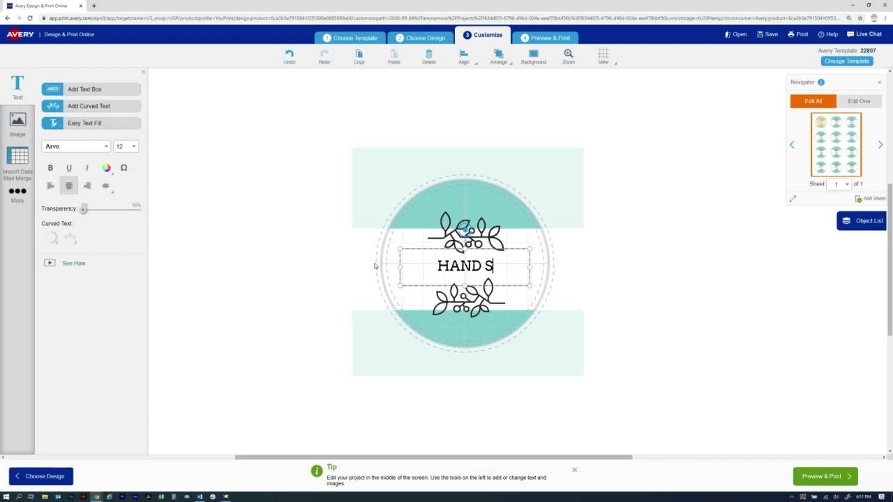 "Avery Office Labels - Printable Tab Inserts for Hanging File Folders ...