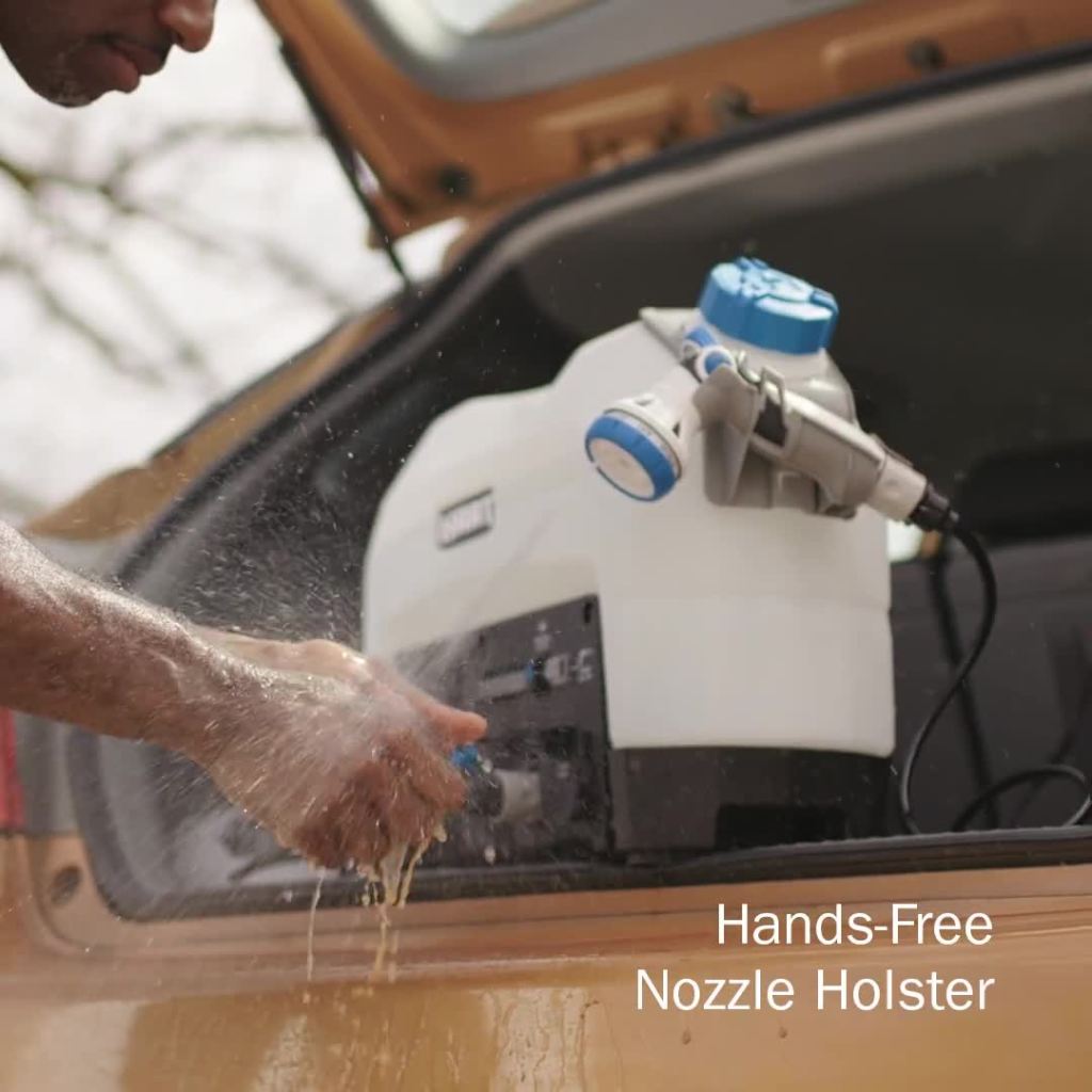 HART 20-Volt 50 PSI Rinser Kit, (1) 20-Volt 2Ah Lithium-Ion Battery ...