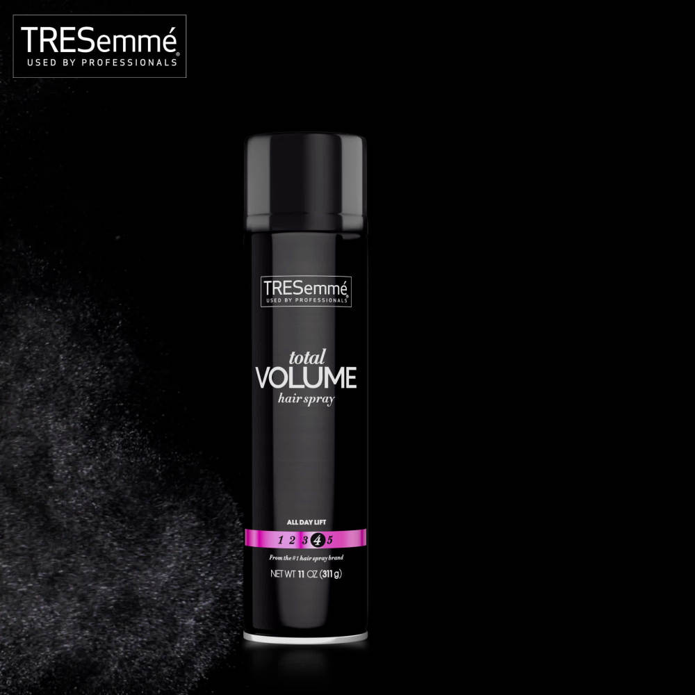 TRESemme Total Volume Voluminizing Hairspray for All-Day Lift, 11 oz ...