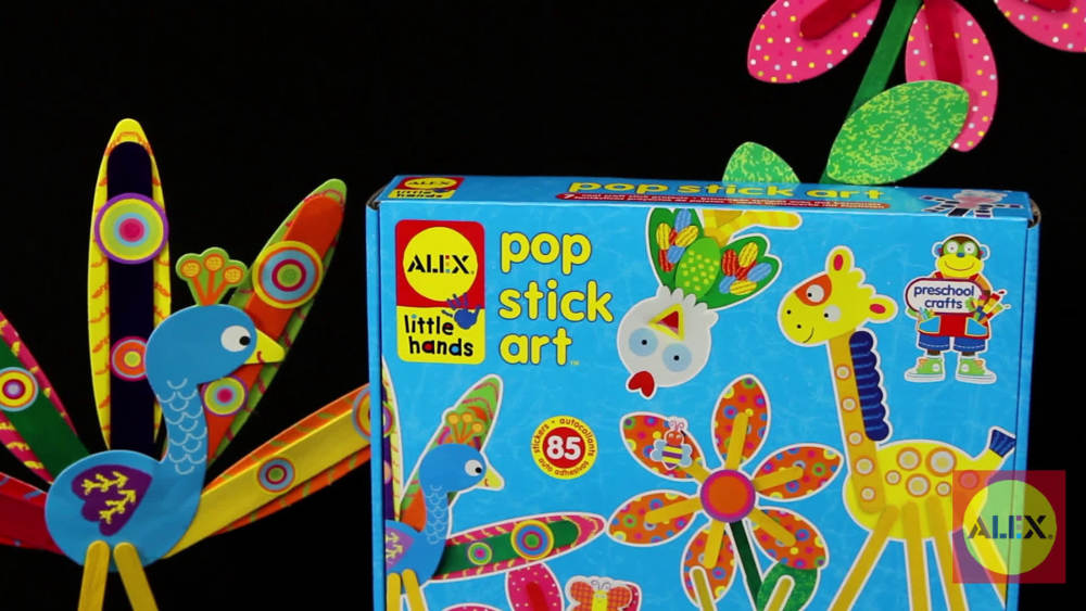 ALEX Toys Little Hands Pop Stick Art Craft Kit - Walmart.com