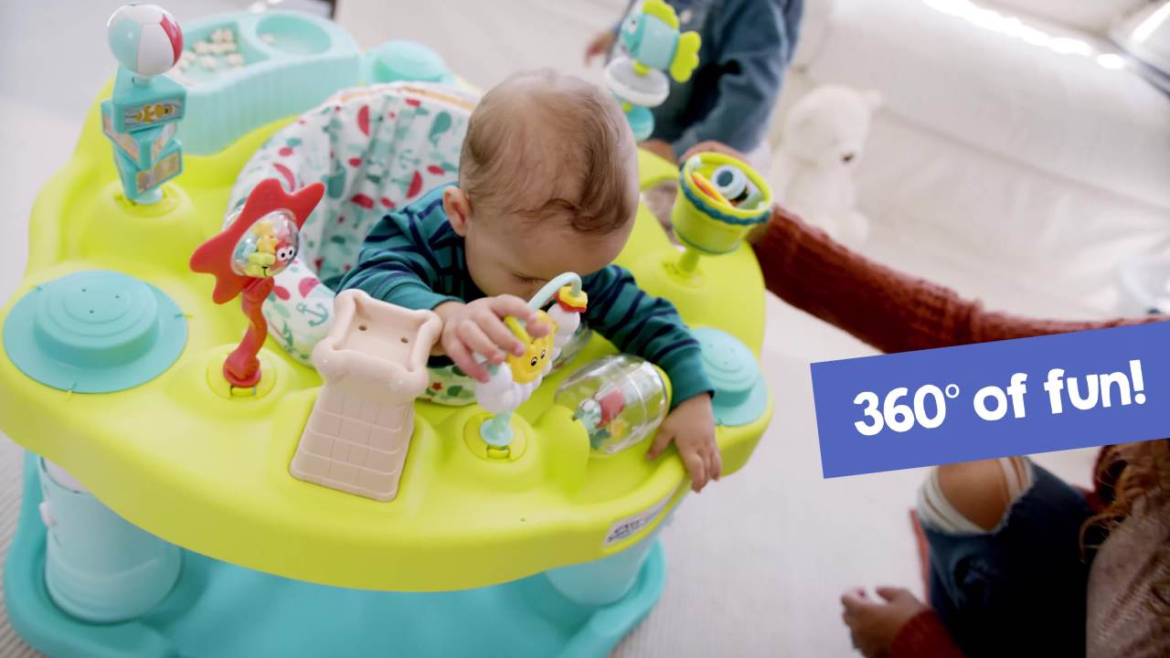 ExerSaucer Seaside Splash Activity Center, Infant (Unisex) - Walmart.com