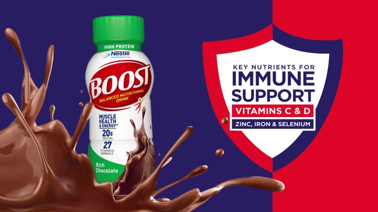 (2 pack) BOOST High Protein Nutritional Drink, Rich Chocolate, 20g ...