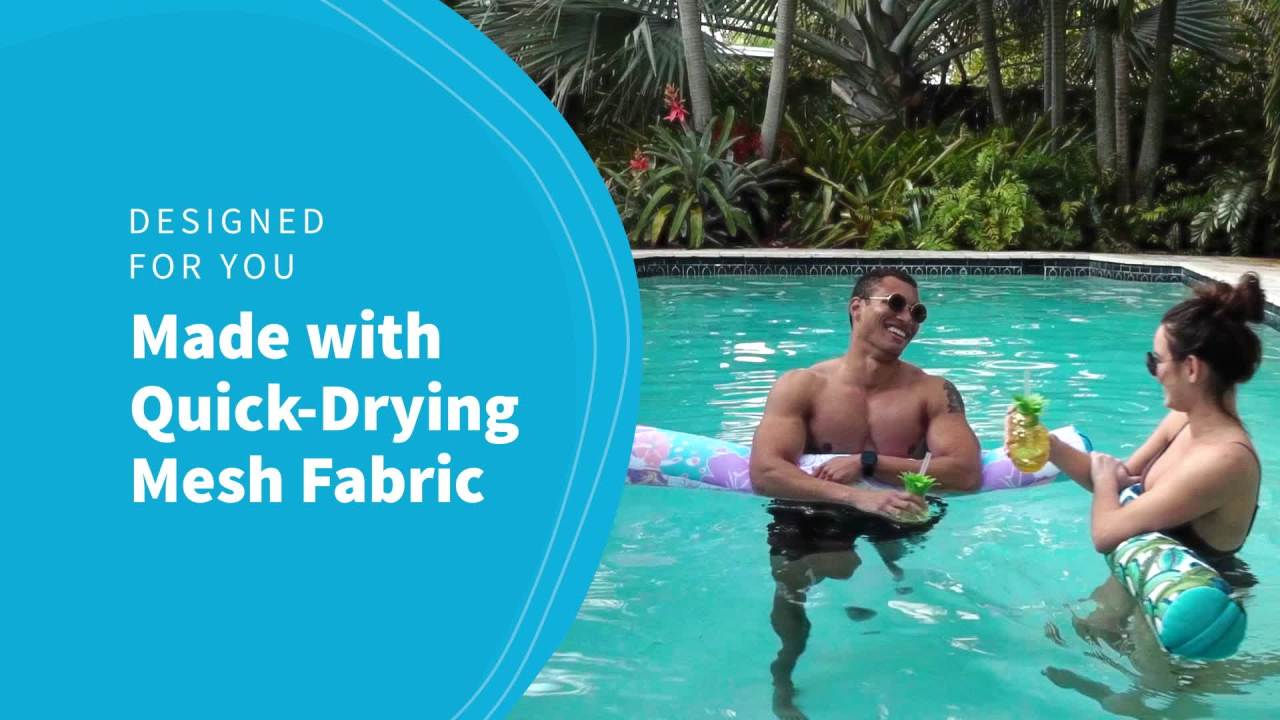 Big Joe Noodle No Inflation Needed Pool Float, Summer Melon Double ...