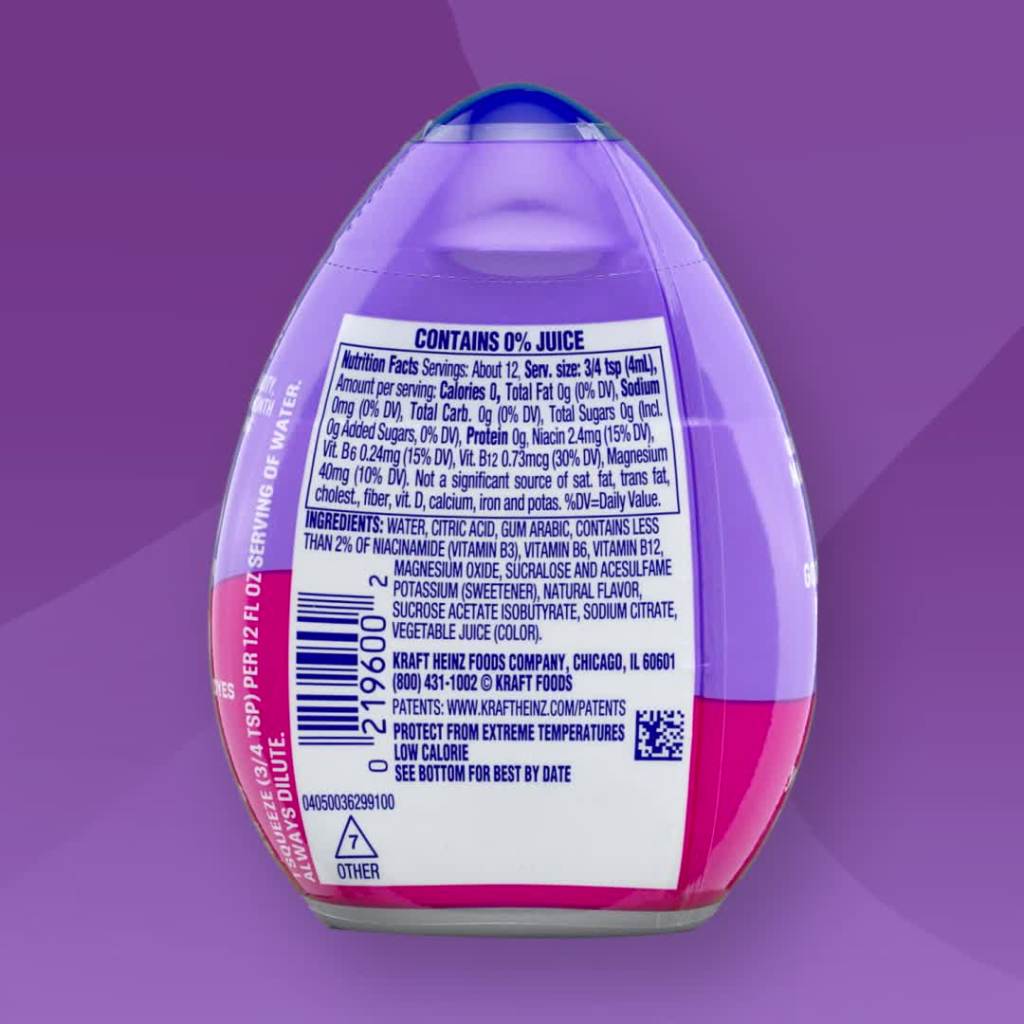 Mio Unwind Berry Dragonfruit Liquid Water Enhancer with Magnesium & B ...