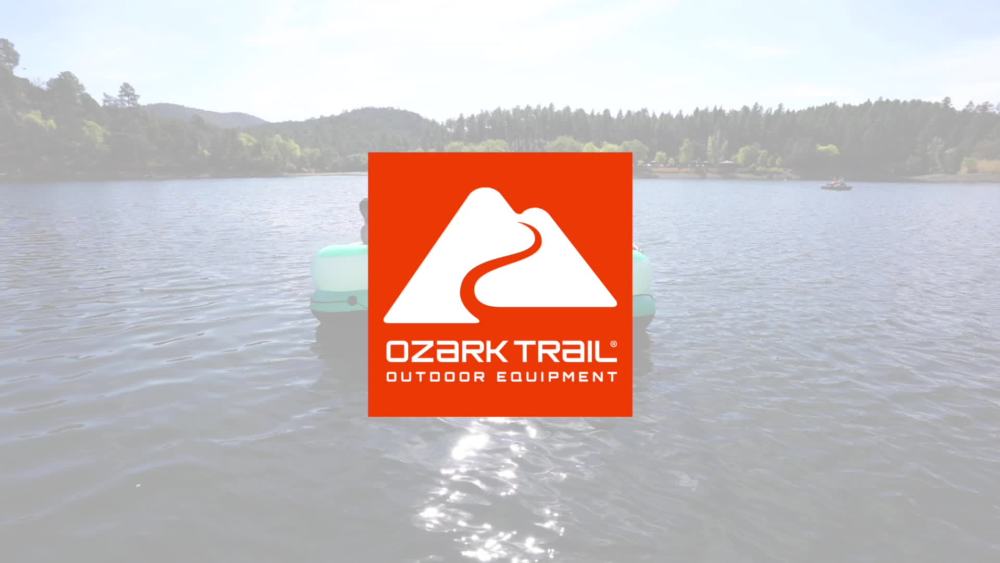 Ozark Trail Big 6-Person Inflatable Island 10', Multicolor, Adult ...