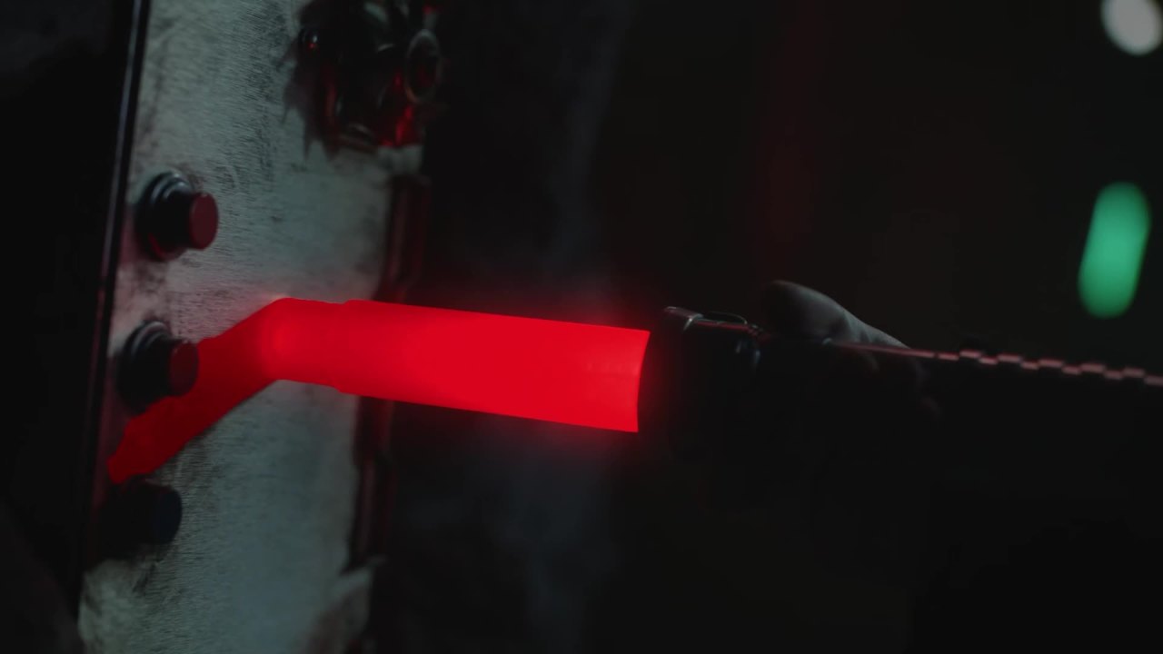 Power Saber Energy Blade Red with Realistic & Safe Battle Action ...