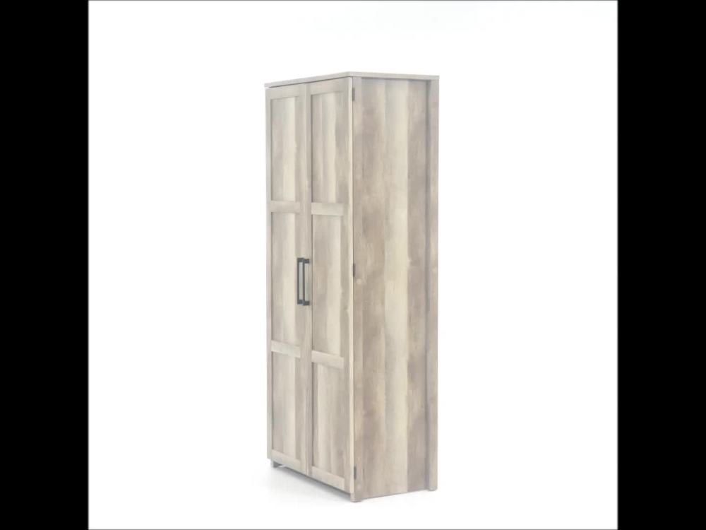 Sauder HomePlus Storage Cabinet, Lintel Oak Finish - Walmart.com