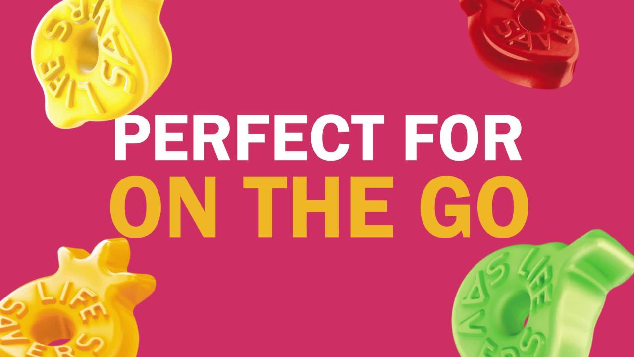 Life Savers Gummies Fruit Rings Gummy Candy - 7 oz Bag - Walmart.com