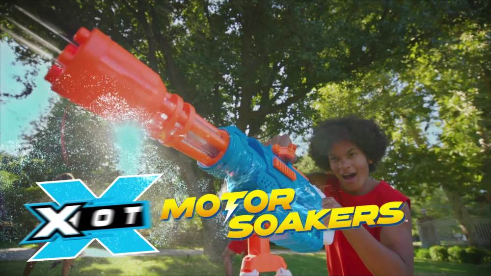 XSHOT Water Hydra Pulse Motor Soaker (Fast Fill) Motorized Outdoor ...