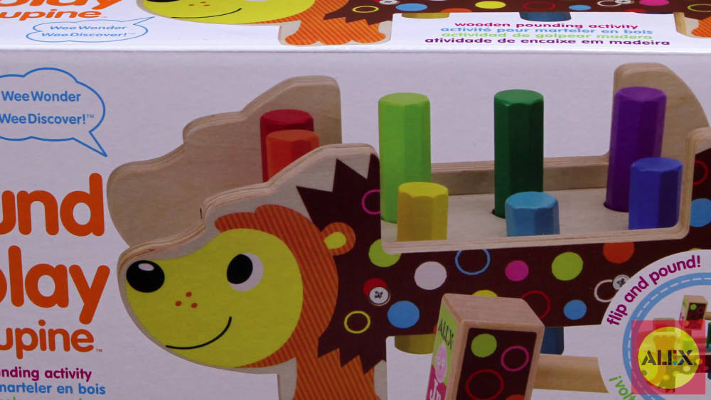 ALEX Toys ALEX Jr. Porcupine Pounder Baby Activity Center - Walmart.com