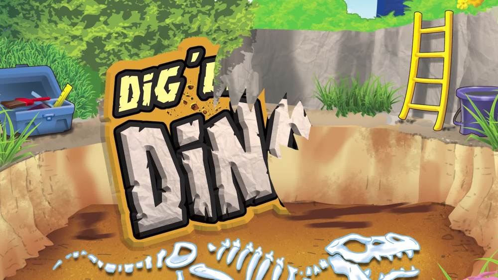 Goliath Dig 'Em Up Dinos - Fossil-Finding, Dino-Building Game Includes ...