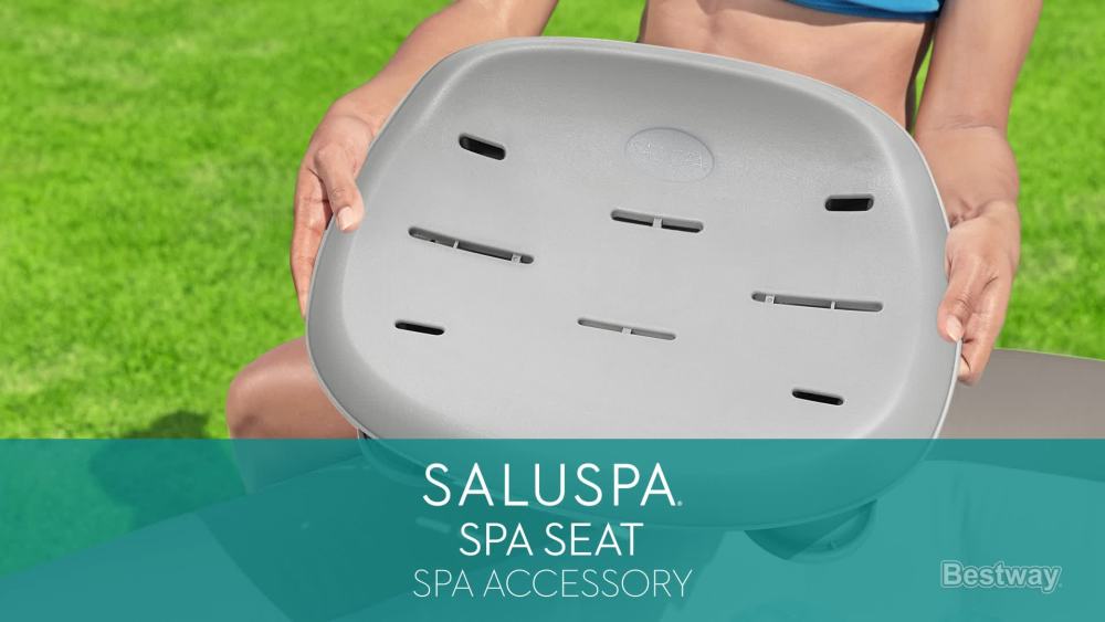 SaluSpa 3.15" - 4.72" Adjustable Spa Seat with Adjustable Legs ...