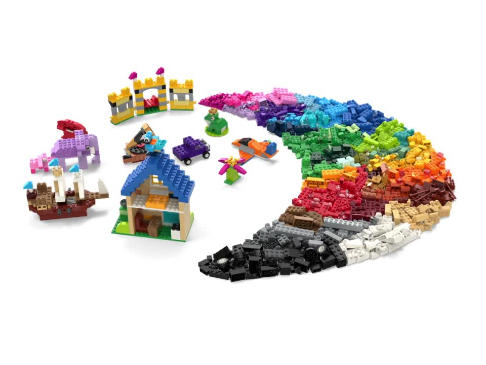 LEGO Classic Brick Set, 1500 Piece - Walmart.com