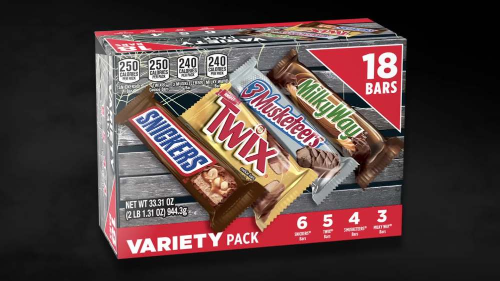 Mars Mixed Snickers, Twix, Milky Way & 3 Musketeers Variety Pack ...