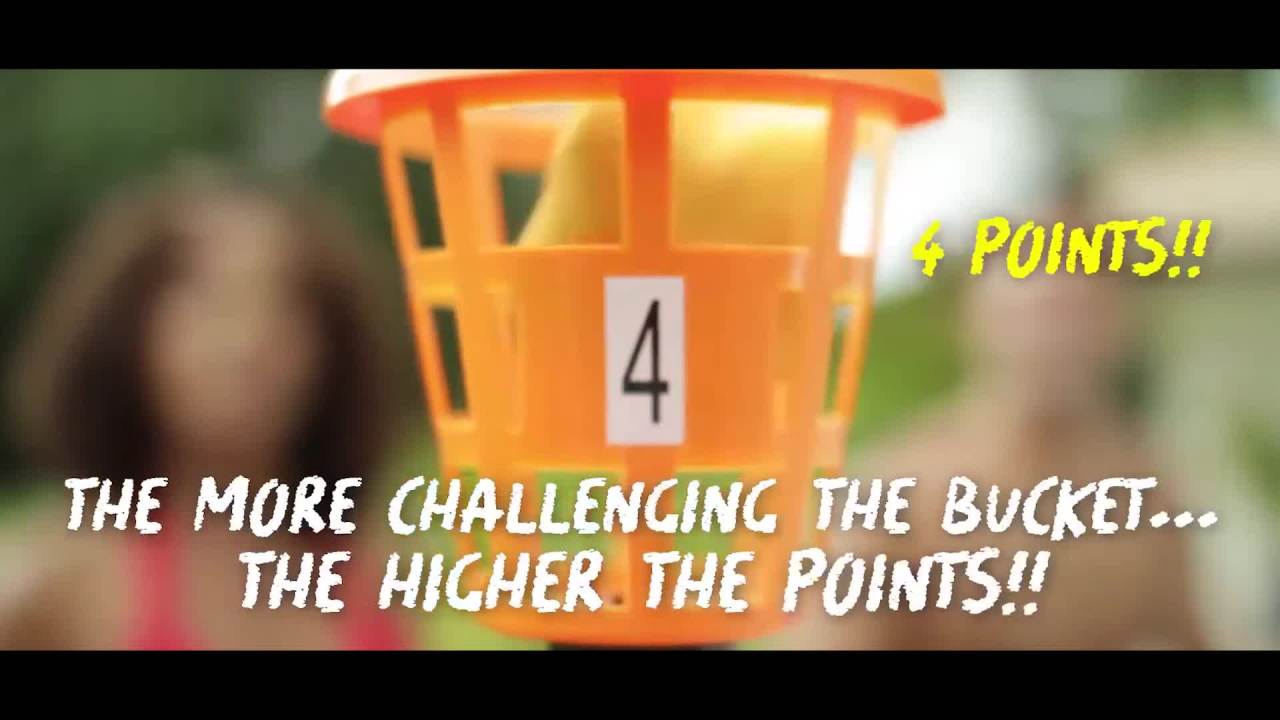 Bean Bag Bucketz Outdoor Bean Bag Toss Game Set for Adults and Kids ...