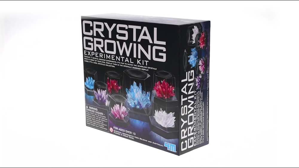 4M Crystal Growing Science Model Kit with 7 Experiments - Walmart.com