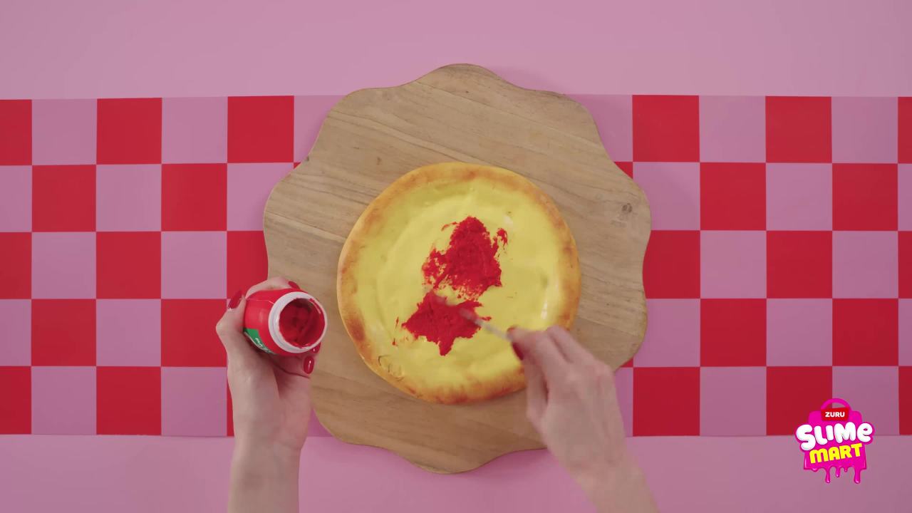 Slime Mart Small Basket Pizza Pretend Play Food Themed DIY Slime Craft ...