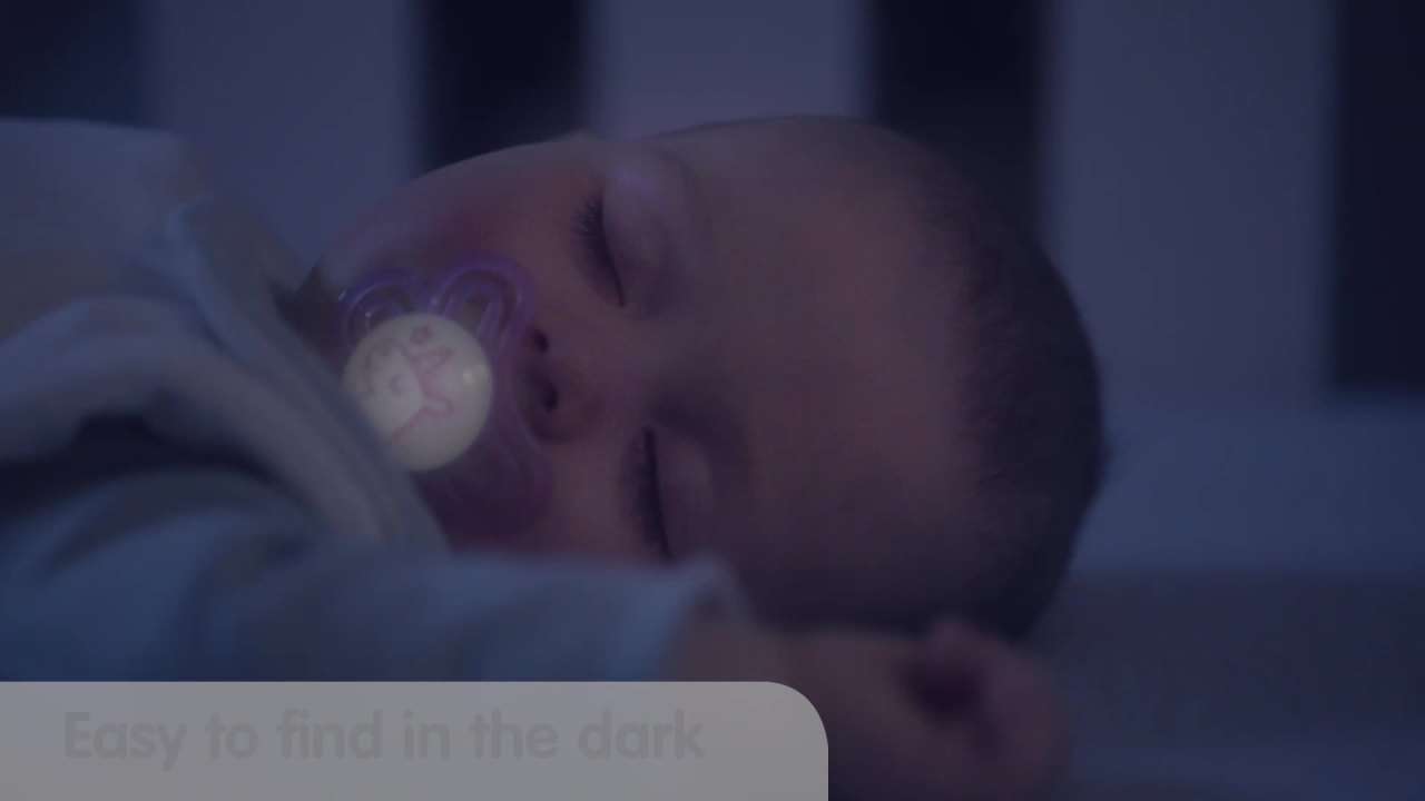 MAM Perfect Night Pacifier, 6+ Months, Girl, 2 pack - Walmart.com