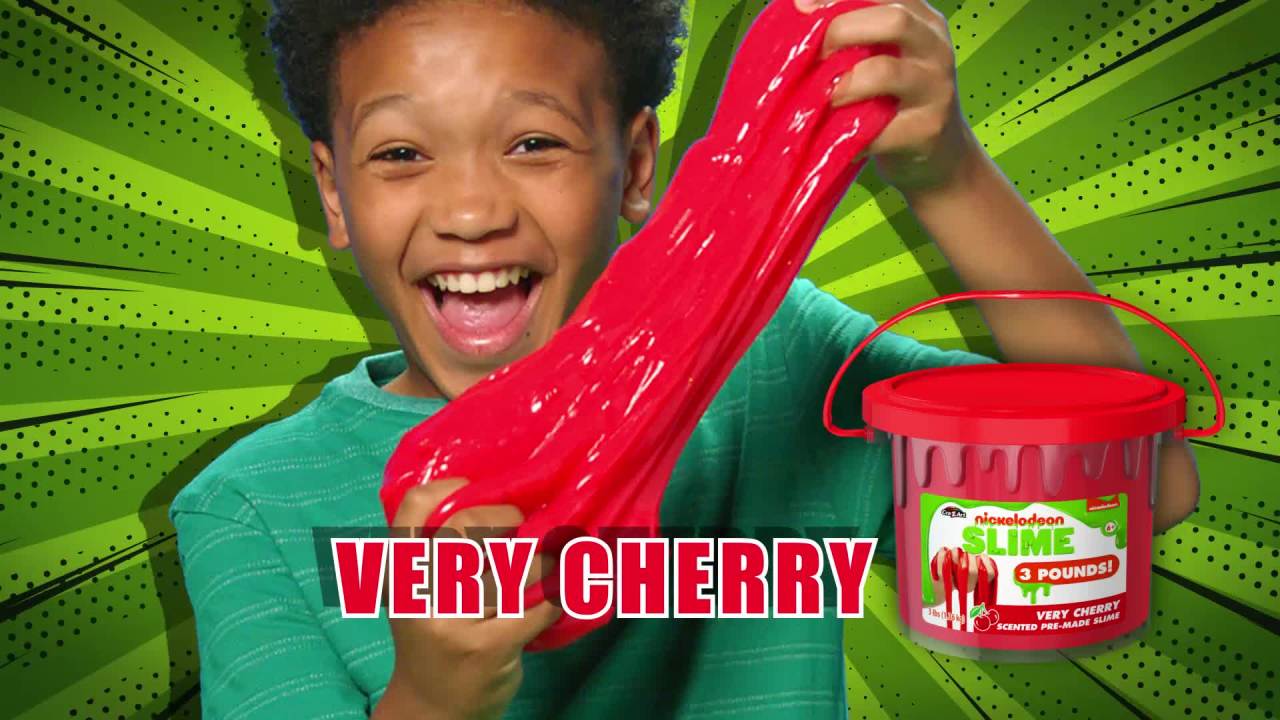 Cra-Z-Art Nickelodeon Slime 3lb Tri-Color Bucket with 3 Colors in 1 ...