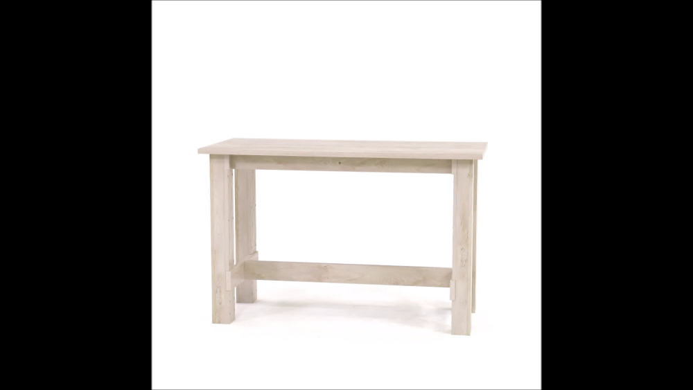 Sauder Boone Mountain Narrow Counter Height Multipurpose Dining Table ...