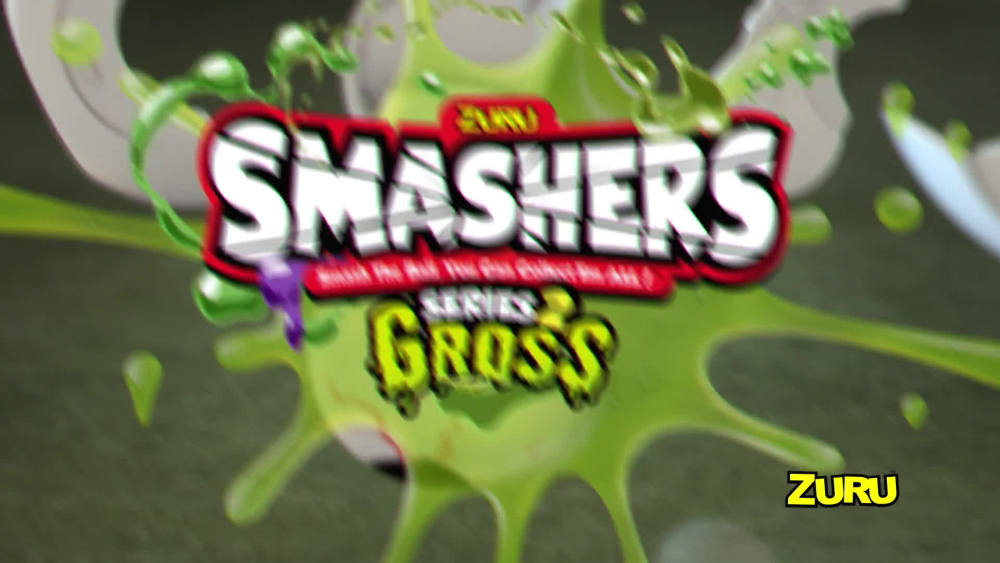 Smashers Sludge Bus Green 2 Smashers S2 Gross by ZURU Vehicle Playset ...
