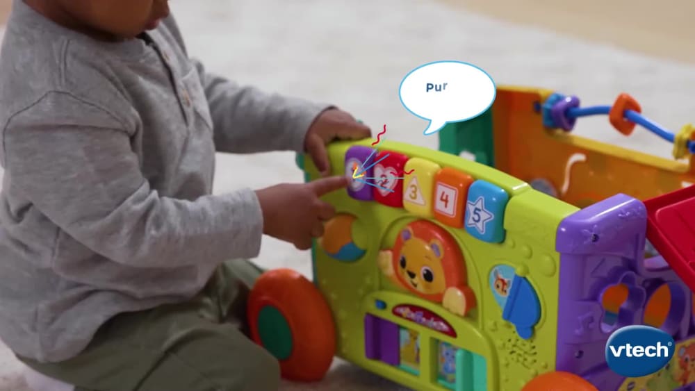 V-Tech Sort Discover Activity Wagon with Accessories Baby Toddler Toys ...