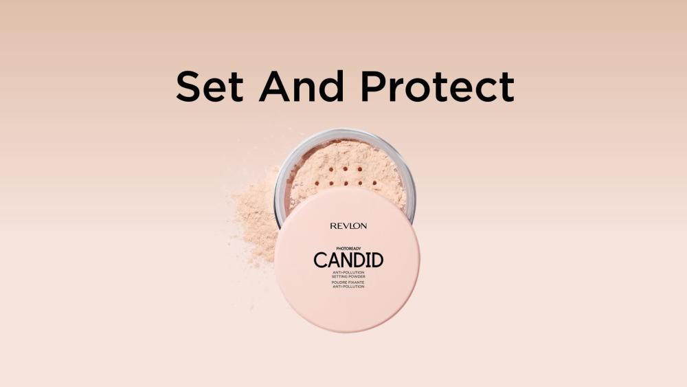 Revlon PhotoReady Candid Anti-Pollution Setting Powder, Paraben Free ...