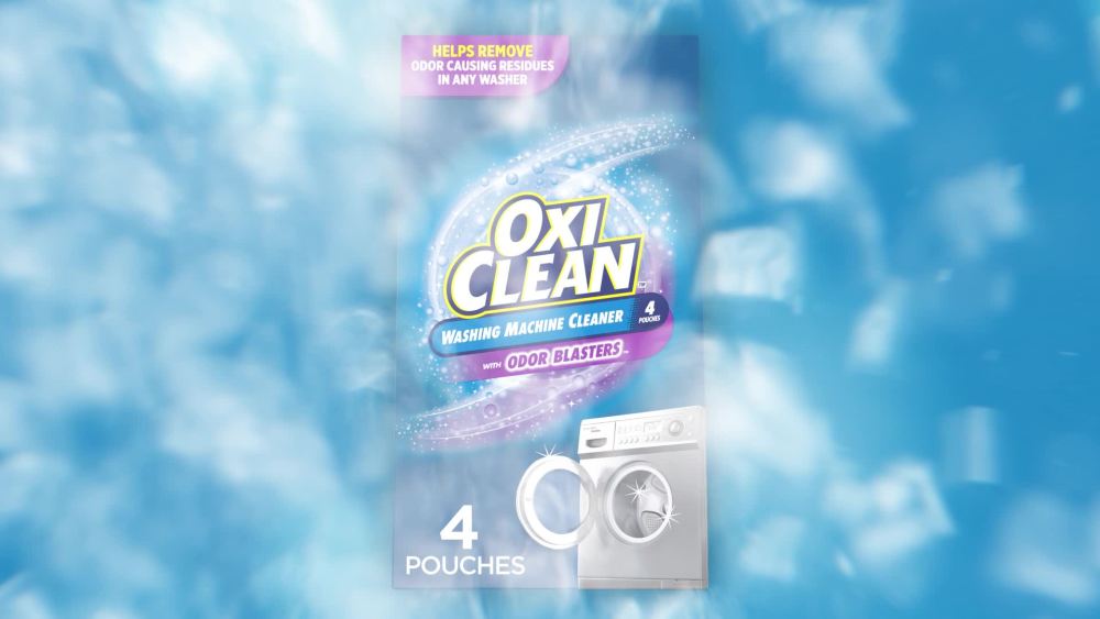 OxiClean Washing Machine Cleaner with Odor Blasters, 4 Count - Walmart.com