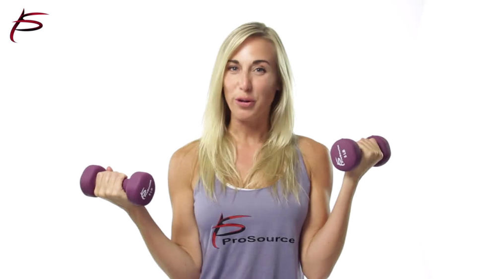 Prosourcefit Set of Two Neoprene Dumbbells Coated for Non-Slip Grip ...